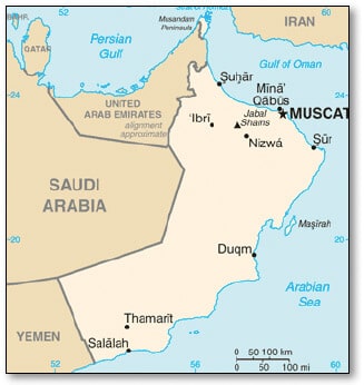 Oman - Topographic Map Data & Satellite Imagery - Home - Aerial ...