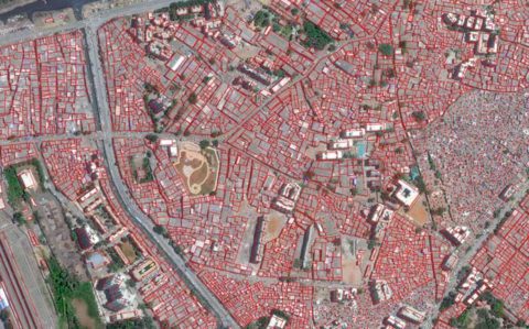 Building feature extraction over Dharavi, India - Home - Aerial ...