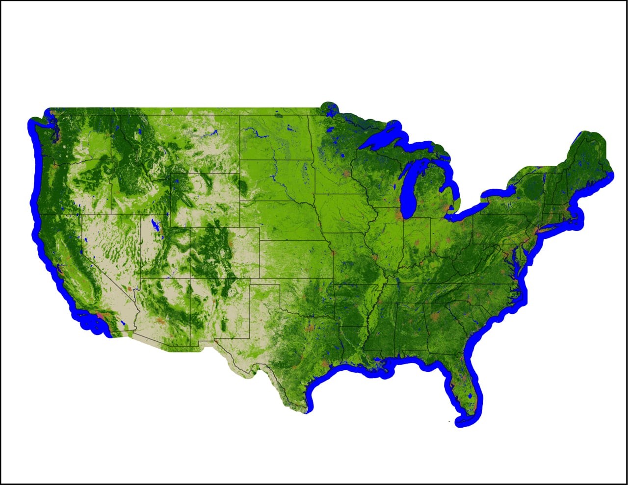 Updated 10m USA Countrywide Land Use Land Cover Mapping Dataset - Home ...