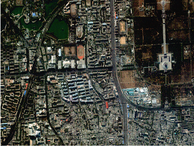 GalSatIkonosBejing2 - Beijing, China, 1 Meter Resolution Multi-Spectral ...
